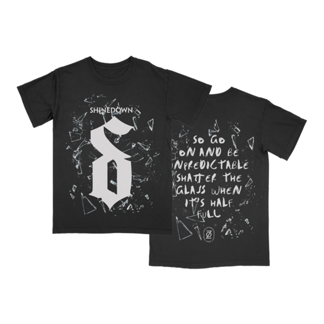 Shattered Tee Shinedown Shattered Tee Shinedown